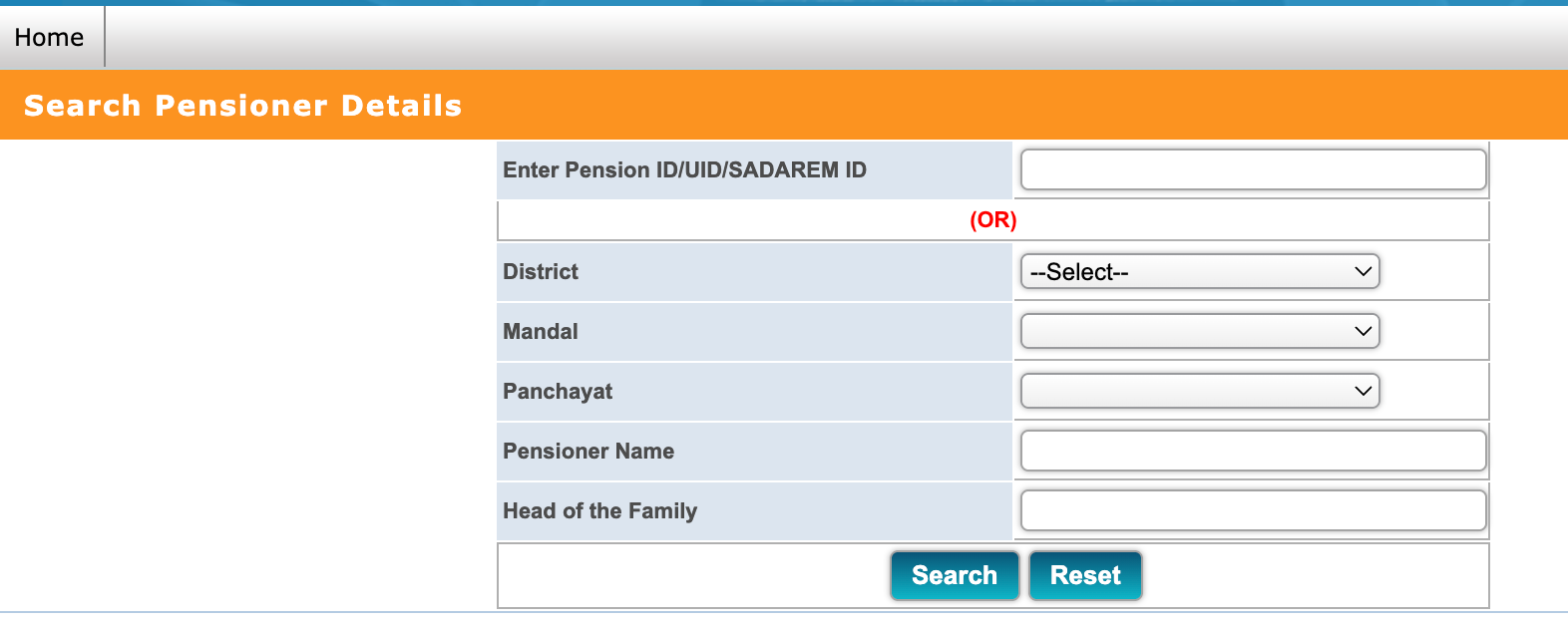 TS Aasara Pension Status 2025: Search Beneficiary with Pension ID/UID ...
