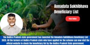 Annadata Sukhibhava Beneficiary List 2025: How to Check Payment List Online